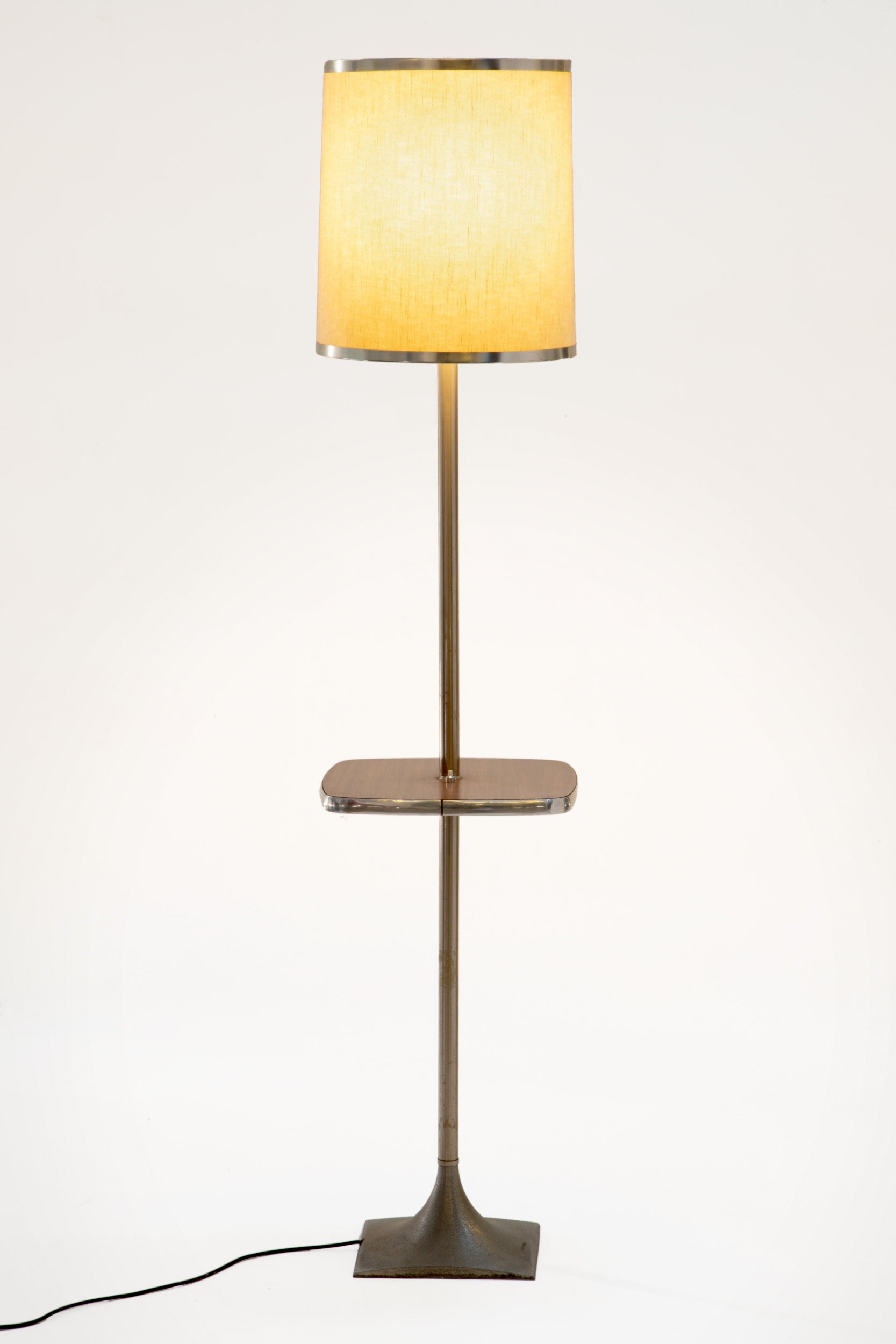 Floor lamp from the 60s, steel, formica – triplef.it